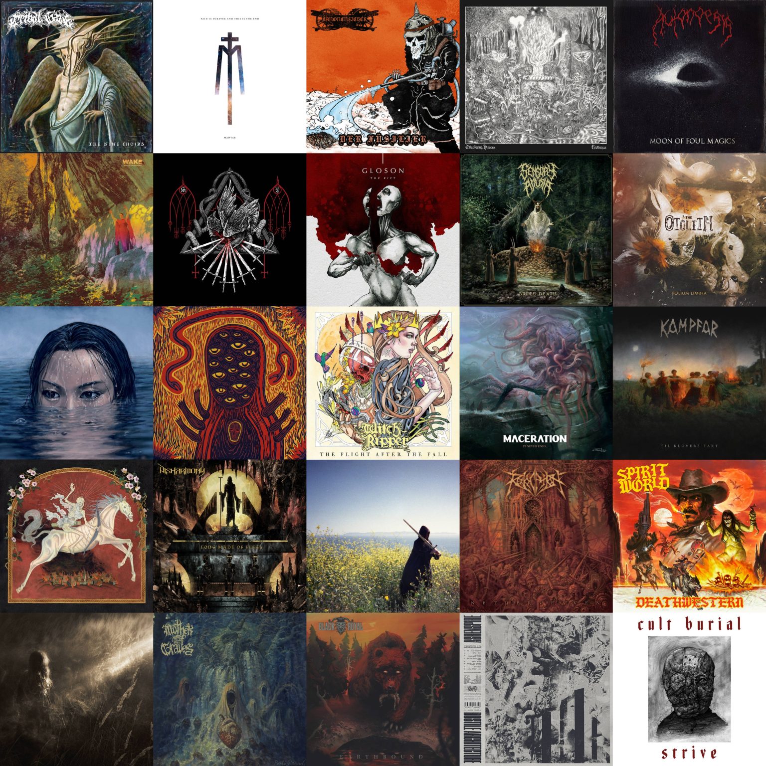 OUR LIST OF 2022'S MOST INFECTIOUS EXTREME METAL SONGS: THE COMPLETE LIST - NO CLEAN SINGING