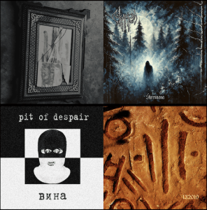 SHADES OF BLACK: AKVAN, ESKAPISM, PIT OF DESPAIR, IDOLOS - NO CLEAN SINGING